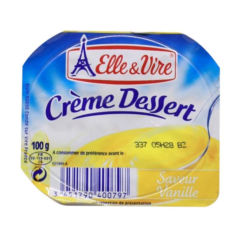 Jual ELLE & VIRE DAIRY PUDDING VANILLA 100 G di Seller Ramayana ...