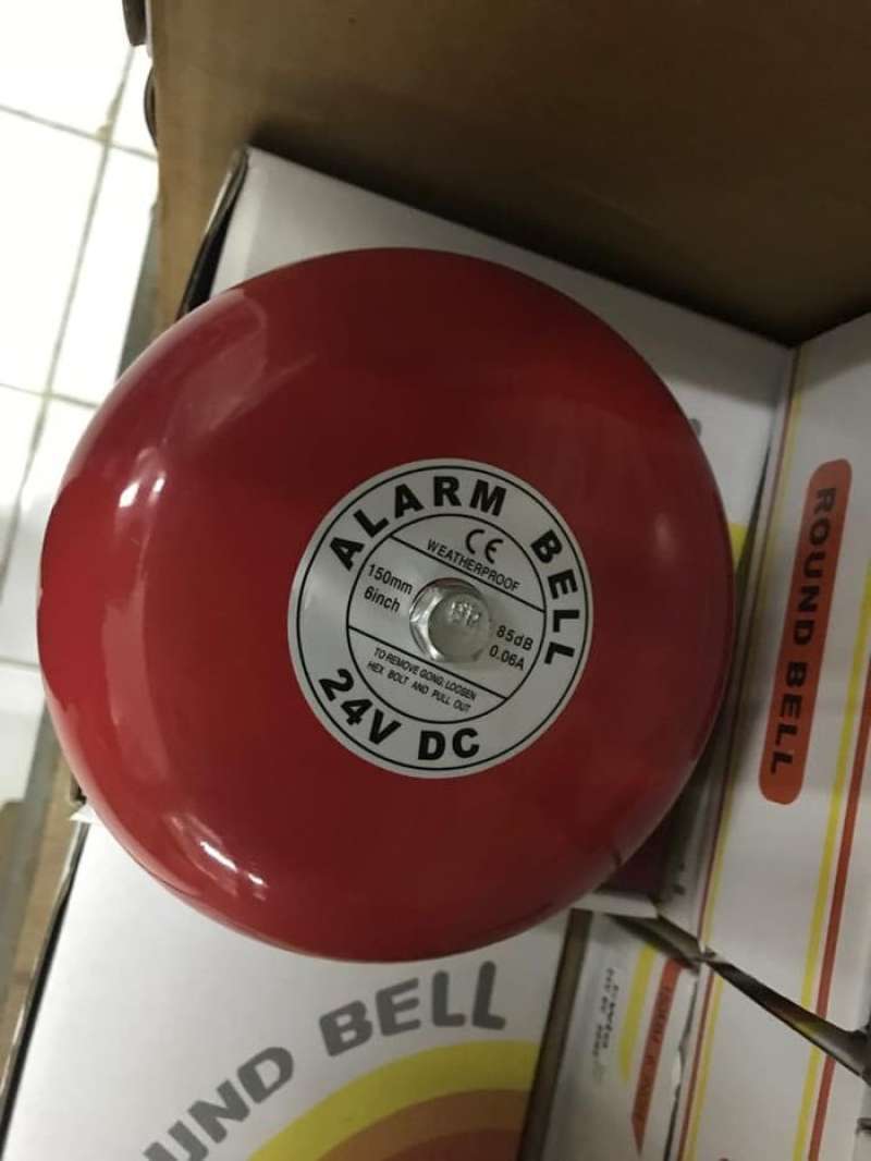 Jual Round Alarm Baby Bell Kring 6 (150mm) full aluminum / Round Bell ...