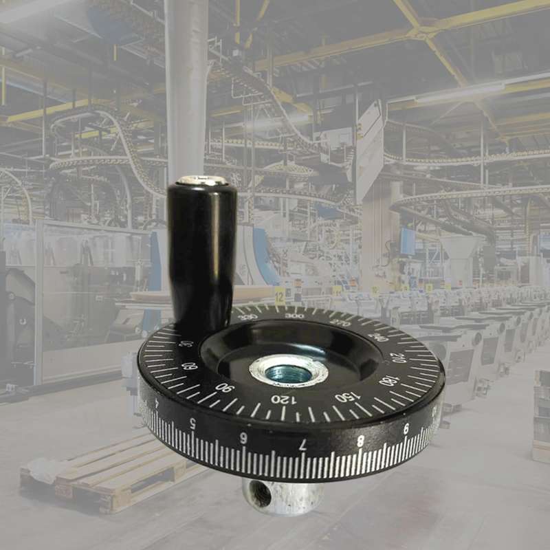 Promo Bakelite Handwheel, Anti Slip Round Replaces Scale Milling ...