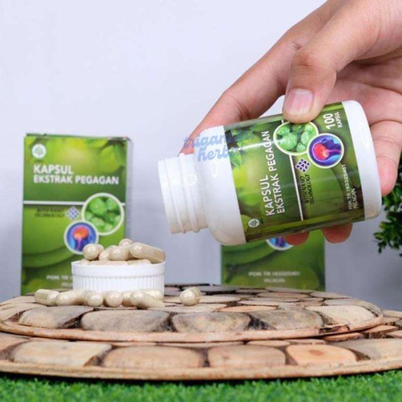 Jual Jamu Kapsul Ekstrak Pegagan With Nano Technology (100 Kapsul) di ...