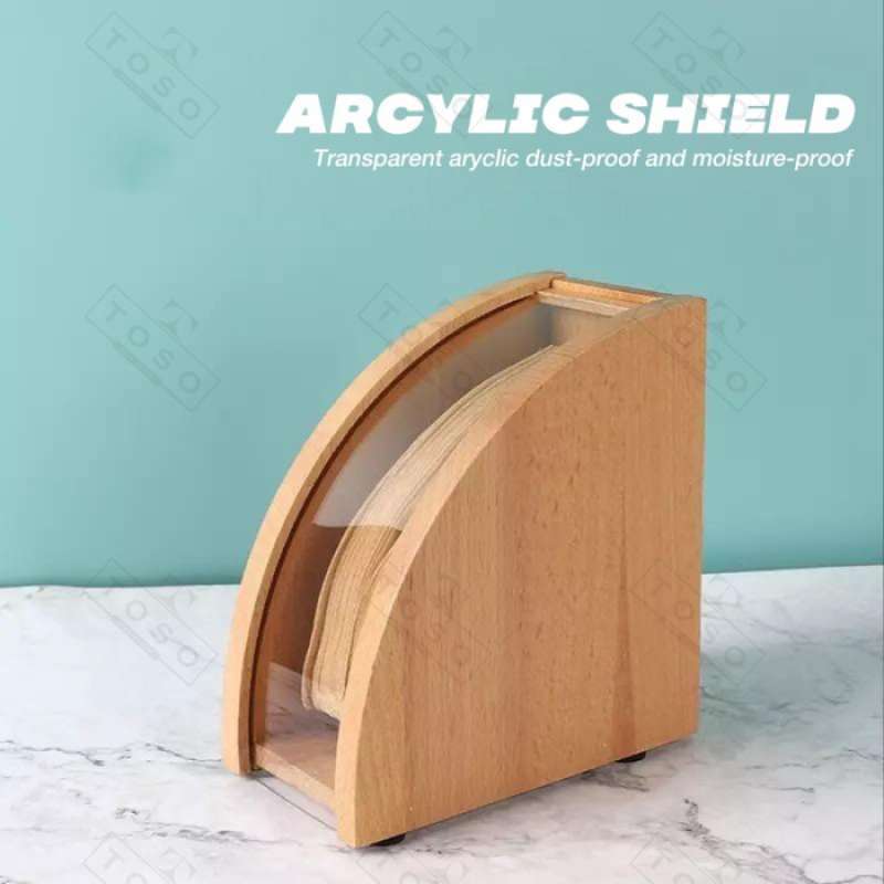 Jual WOODEN STORAGE BOX PAPER COFFEE FILTER TEMPAT KERTAS SARINGAN KOPI ...