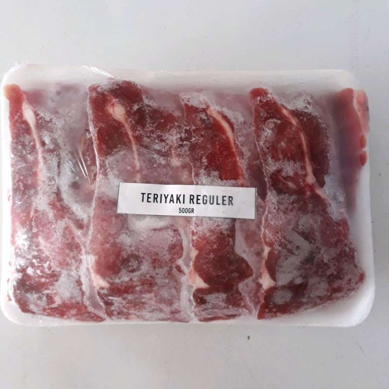Promo Daging Sapi Slice Teriyaki Reguler 500gr/Daging Sapi Beku Diskon ...