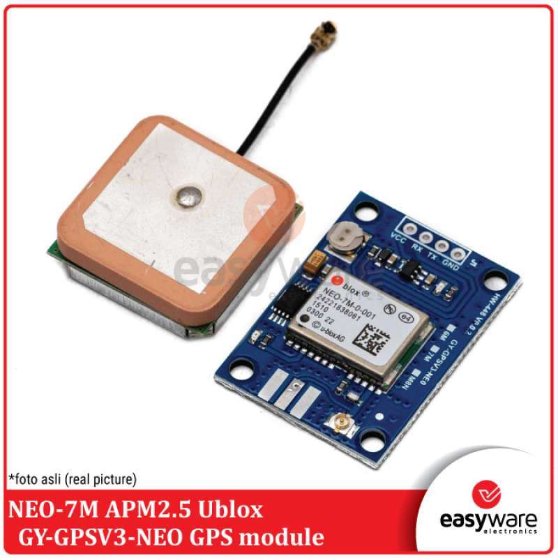 Promo GPS Module NEO 7M Ublok NEO-7M APM2.5 Ublox GYGPSV3 Diskon 1% di ...