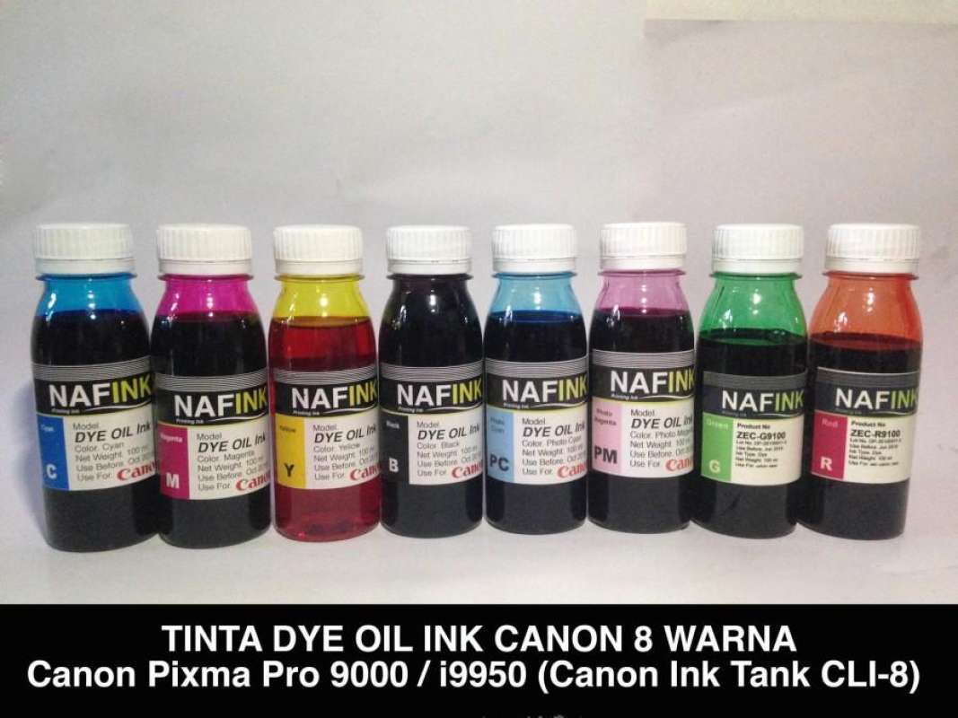 Jual Tinta Dye UV untuk Plotter Canon iPF Image Prograf 1000 ml di ...