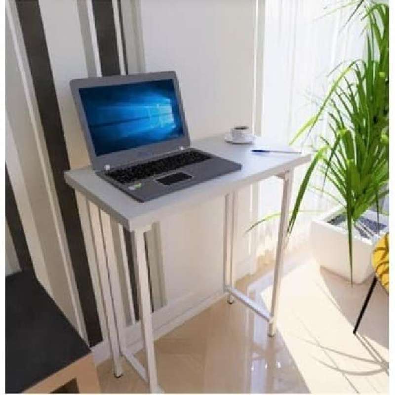 Jual Meja Kerja Lipat Portable MLPT60 (Kaki Putih) di Seller Revo id ...