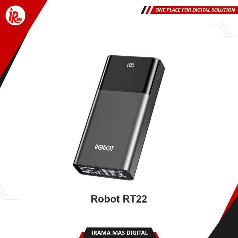 Jual Powerbank Robot RT22 20000mAh di Seller Irama Mas Cellular - Irama ...