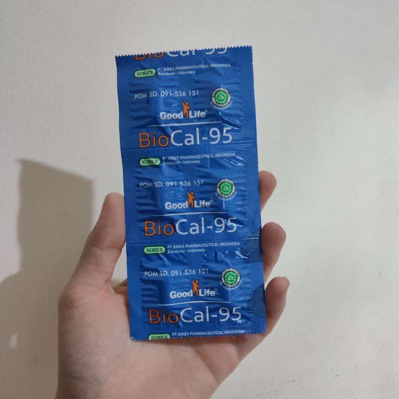 Jual BioCal-95 1 Strip isi 6 kaplet 6kaplet di Seller Darma Medika ...