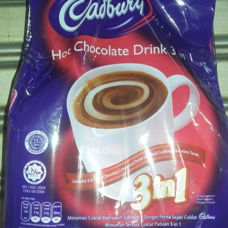 Jual cadbury hot chocolate 3 in 1 di Seller Poppyy Shop - Wanajaya, Kab ...