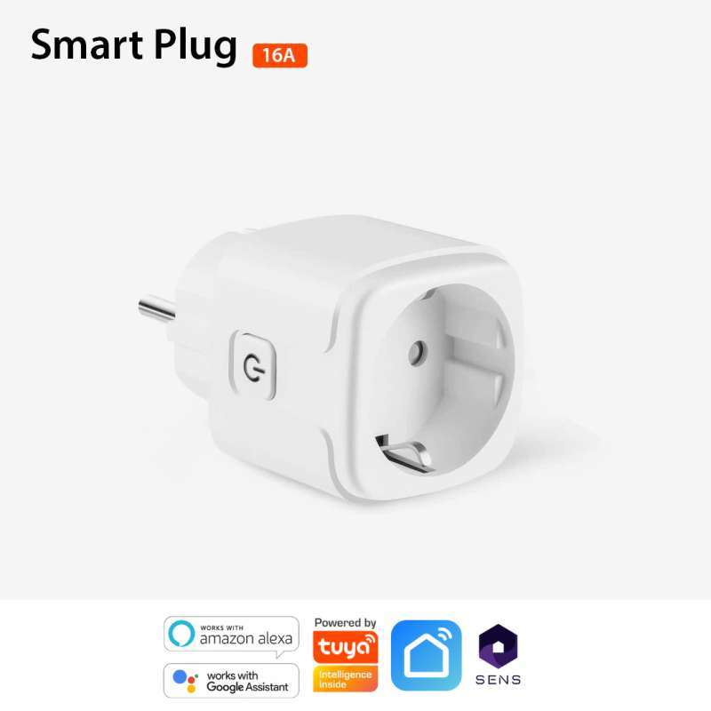 Jual SENS Smart Socket/Plug 16A WIFI Wireless IoT di Seller Sens Store - Lengkong Kulon, Kab ...