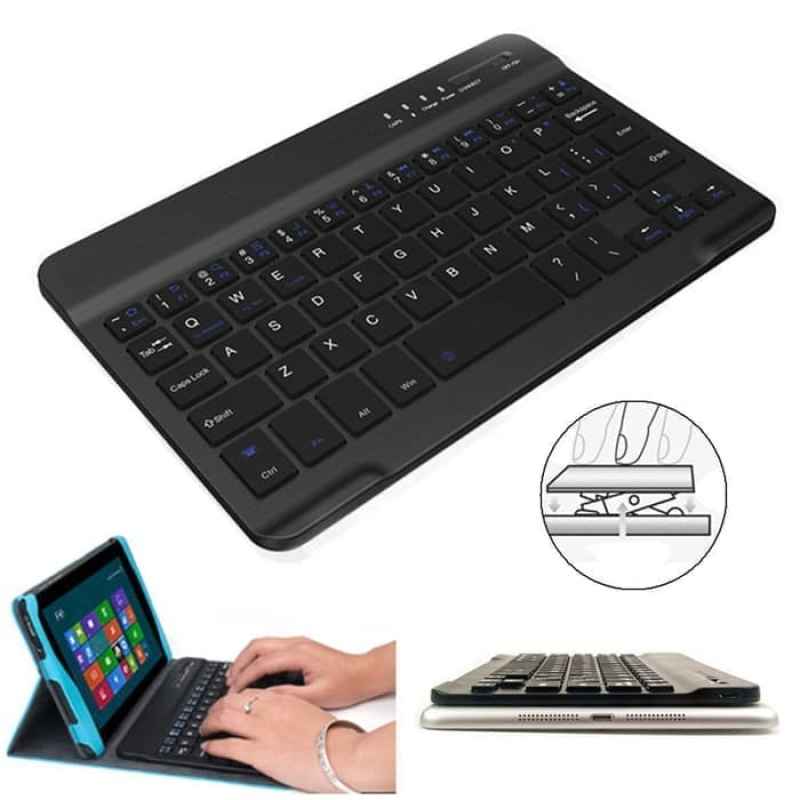 Jual MINI KEYBOARD BLUETOOTH ULTRA SLIM FOR PC IOS ANDROID WINDOWS IPAD ...