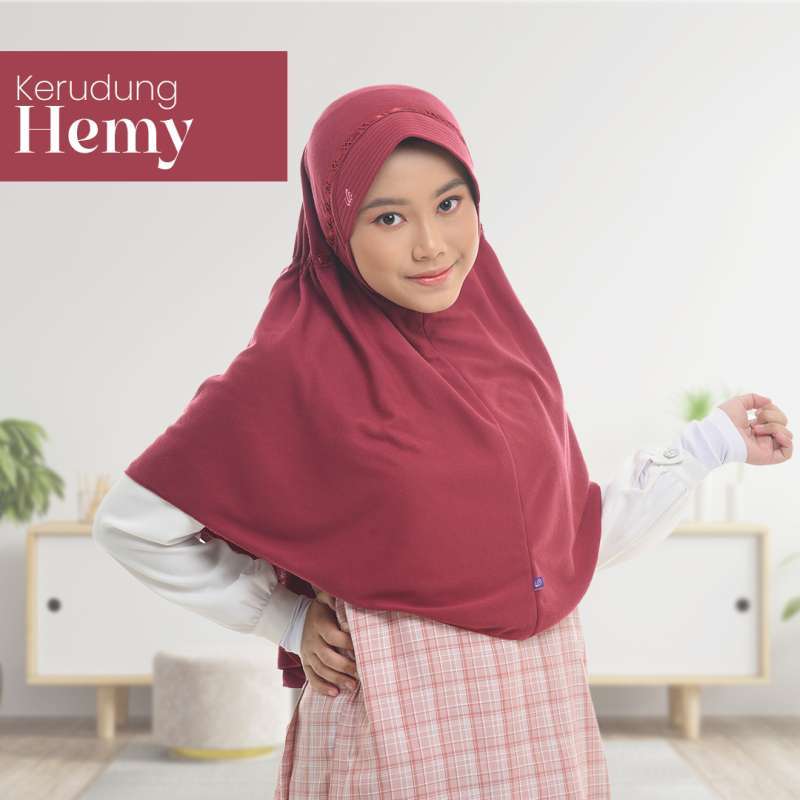 Promo Rabbani - Kerudung Sekolah Instan Hemy Diskon 20% Di Seller ...