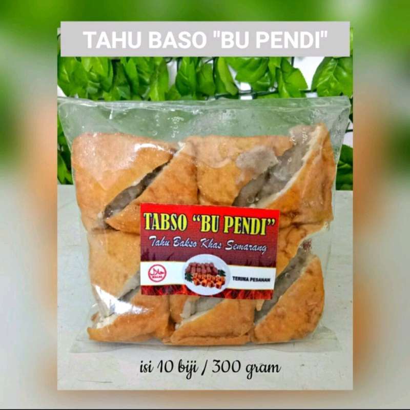 Jual Tabso Tahu Baso Khas Semarang Beku Frozen isi 10 di Seller Happy ...