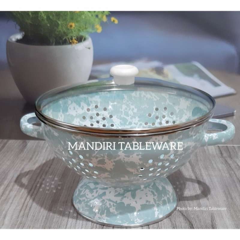 Jual TEMPAT NASI / WAKUL JADUL / TUTUP KACA / ENAMEL / GAGANG STAINLESS ...
