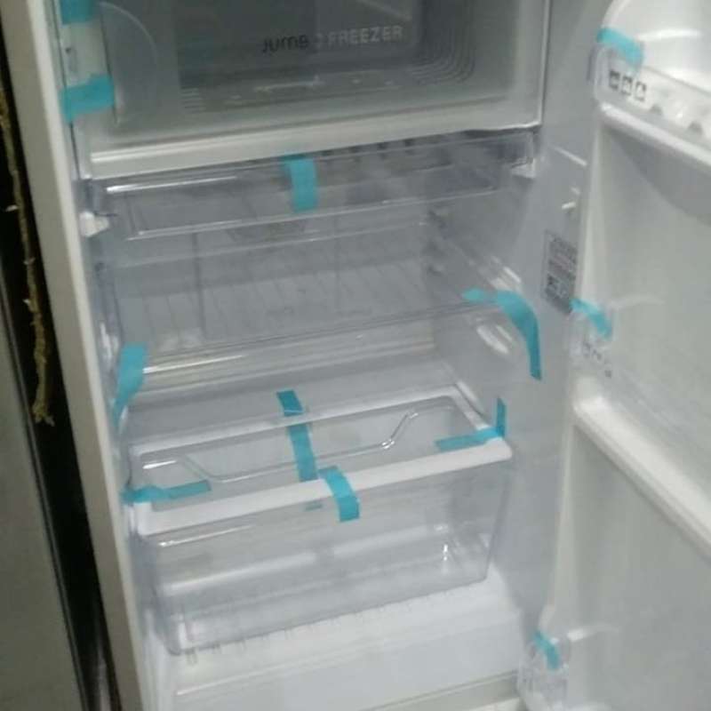 Promo Polytron Kulkas 1 Pintu Prb159 Prb 159r Merah / Prb 159b Biru ...