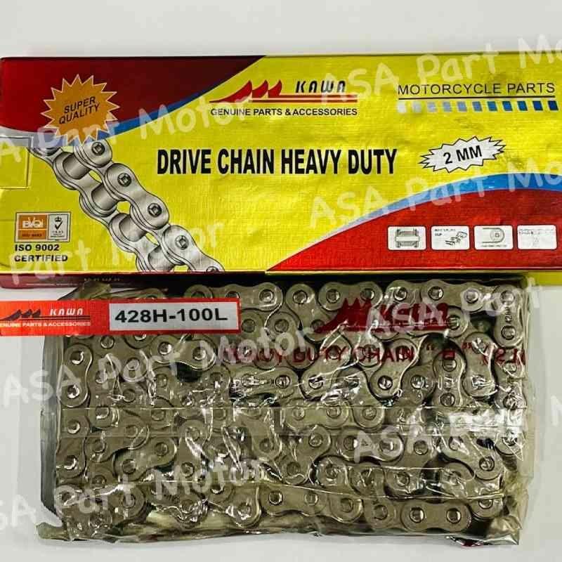 Promo KAWA Chain Rantai Motor 428H - 100L (Grand-Legenda-Vega-Smash ...