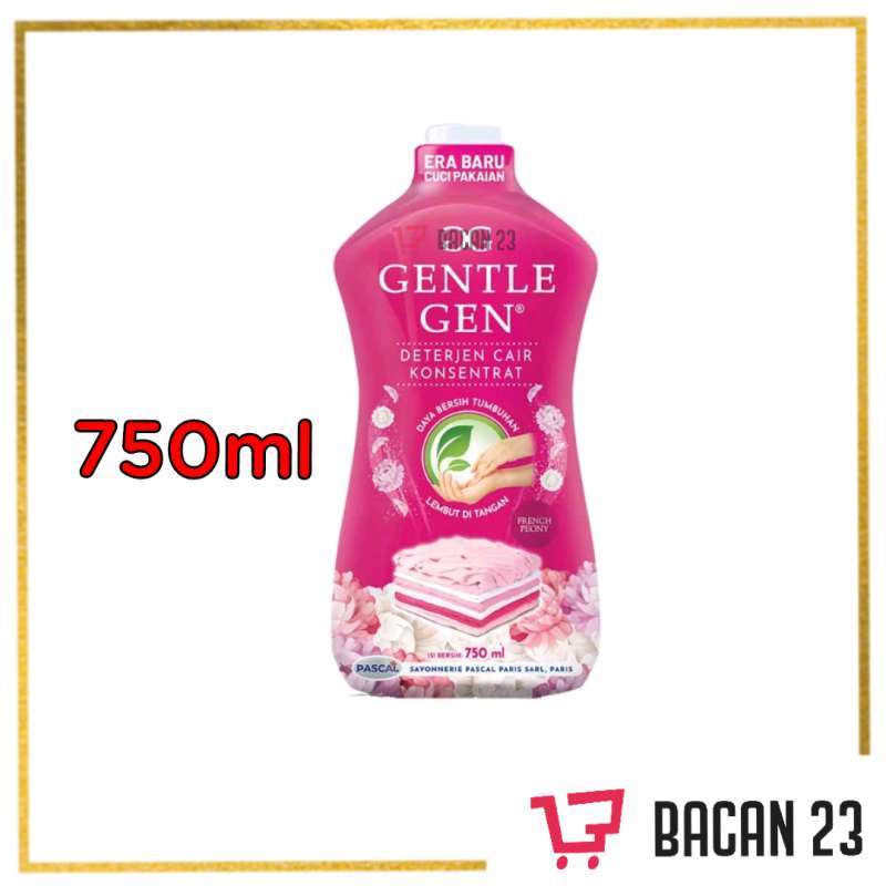 Jual Gentle Gen Deterjen Cair Konsentrat ( 750 ml ) / Detergen Tumbuhan ...