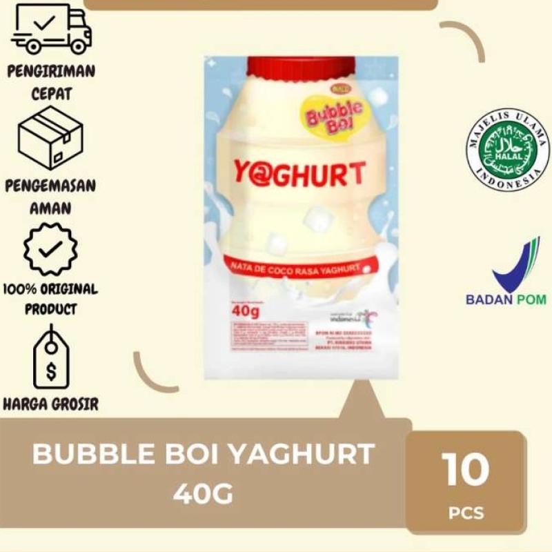 Jual Jelly Jeli Inaco Bubbleboi Yoghurt 40gr di Seller Royal Mart ...