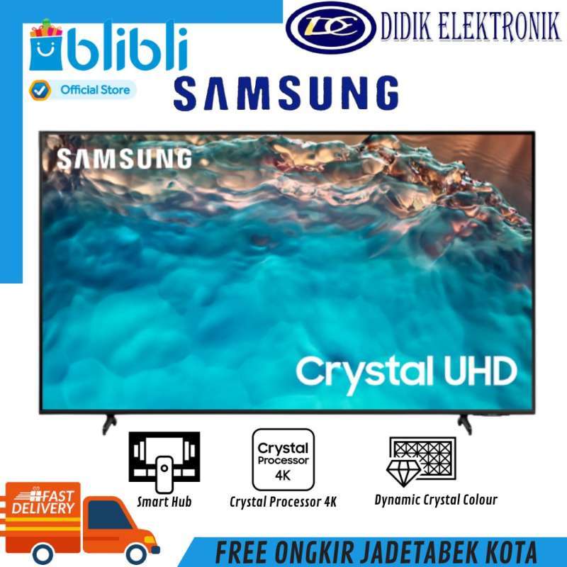 Jual Samsung Led Tv 60 Inch Bu8000 60bu8000 Crystal Uhd 4k Smart Tv Murah Ua60bu8000kxxd ...