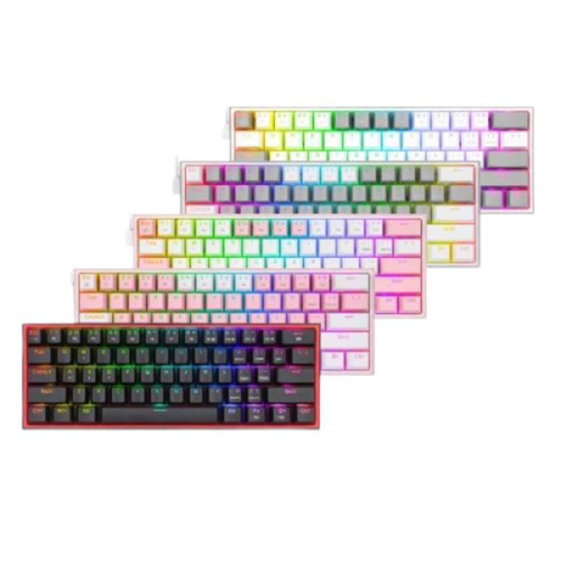 Promo Redragon 60% Fizz - K617Rgb Mechanical - Gaming Keyboard - Pink ...