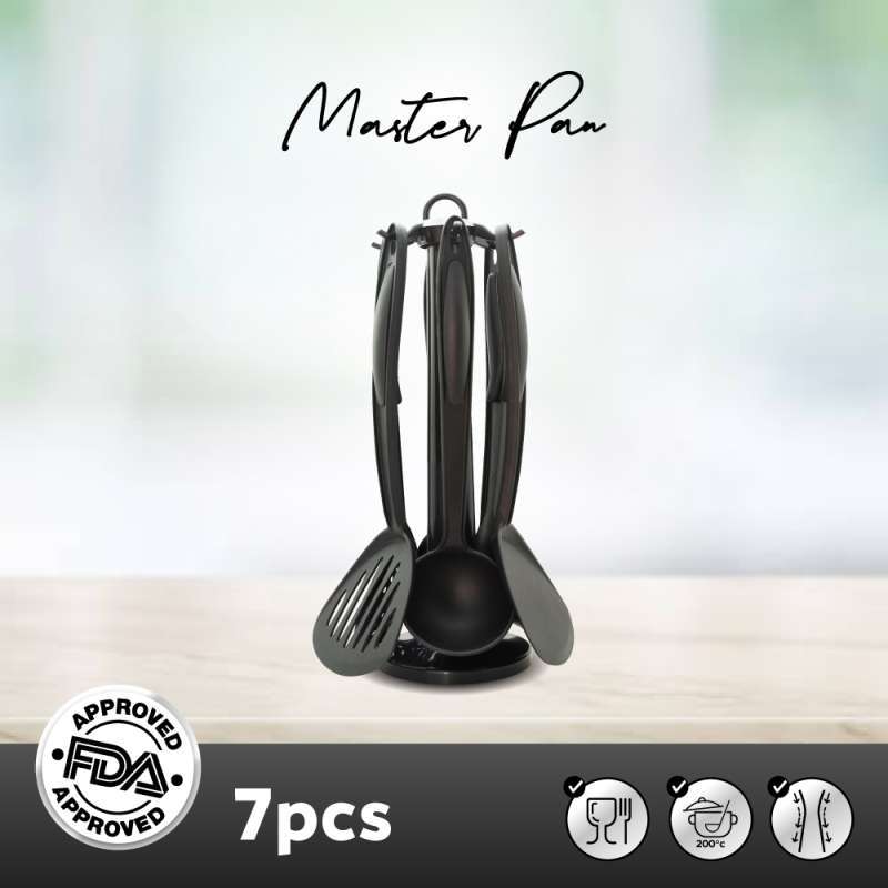 Promo Spatula Silikon Set Master Pan With Holder 7 Pcs Diskon 40 Di Seller Master Pan By Blibli