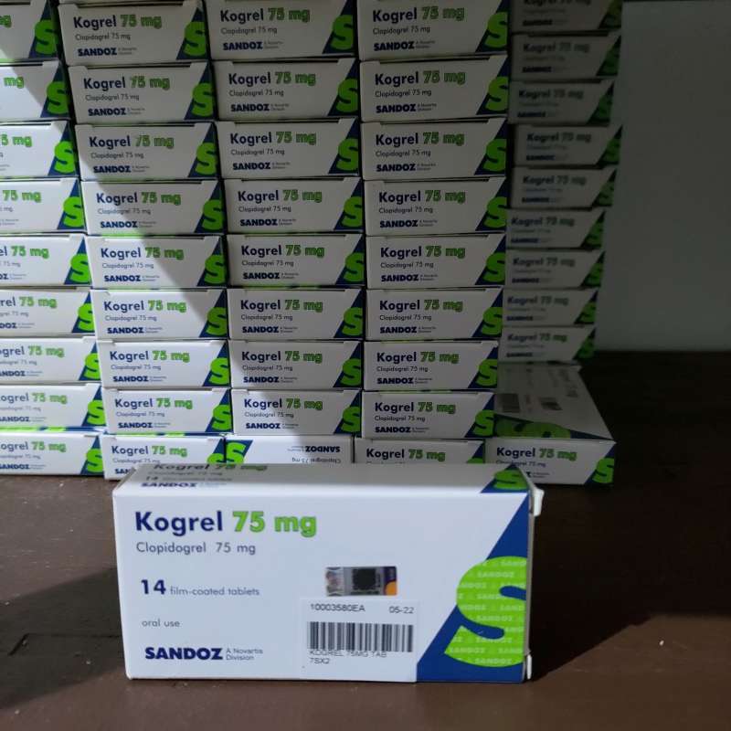 Jual Kogrel 75mg Di Seller Farmasip - Gading, Kota Surabaya | Blibli