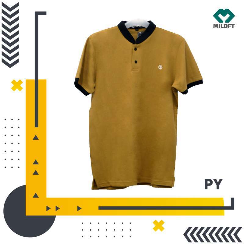 Jual Basic shanghai collar polo shirt – Kaos Polo Kerah Shanghai Polos ...