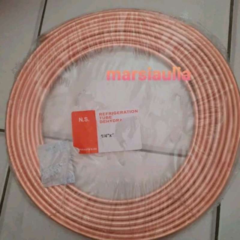 Jual Pipa Tembaga Meteran Copper Per Meter - 1/4 Tebal Di Seller ...