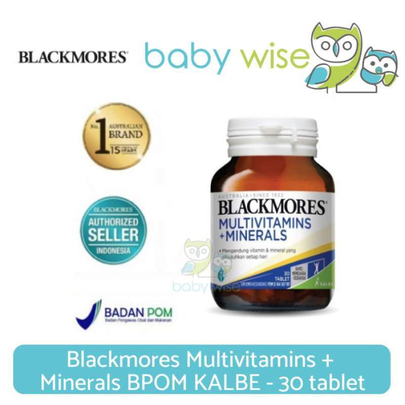 Jual OEM Blackmores Multivitamins + Minerals BPOM KALBE - 30 tablet di Seller Miyustore - Tugu ...