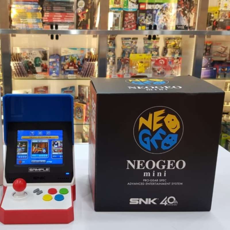Promo Neo Geo Mini 40Th Anniversary. Gamepad And Hdmi Mini Sold ...