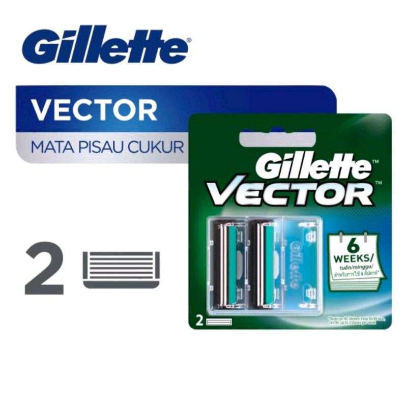 Jual Gillette Vector Cartridge di Seller Toko Zefa Berkat - Kapuk, Kota ...
