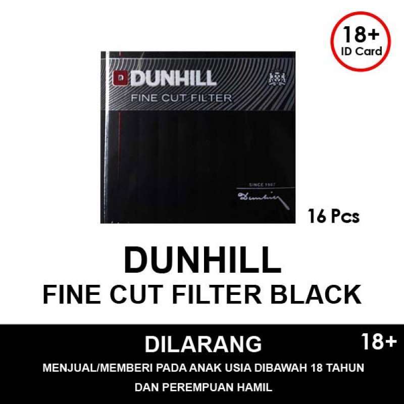 Jual DUNHILL FINE CUT FILTER BLACK 16S di Seller Primo Citos - Cilandak ...