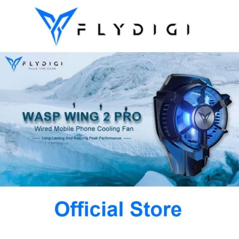 Jual Flydigi Wasp Wing Pro 2 Moblie Cooling Fan Cooler Frozen Back Clip ...