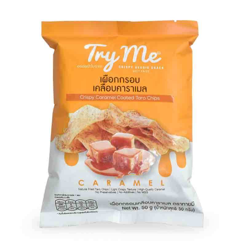 Jual Try Me Crispy Caramel Coated Taro Chips [50 g] di Seller ThaiGoods ...