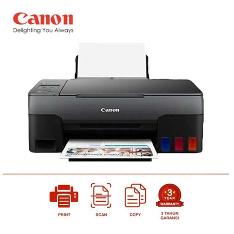 Promo Canon PIXMA G2020 All-In-One Printer Easy Refillable Ink Tank ...