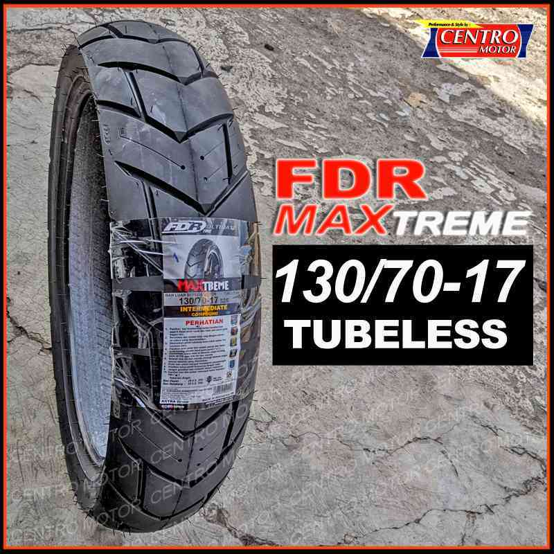 Promo BAN FDR MAXTREME RING 17 TUBELESS. Cocok Untuk Motor LAKI Ring 17 ...
