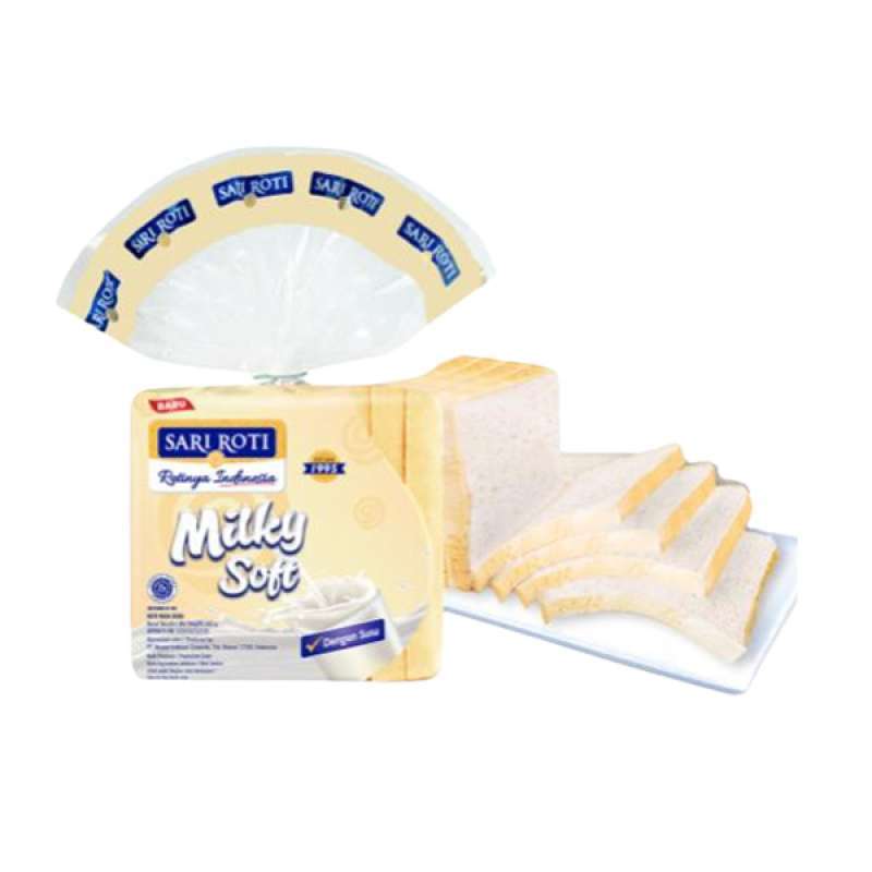 Jual SARI ROTI TAWAR MILKY SOFT di Seller Hypermart Kendari Official ...
