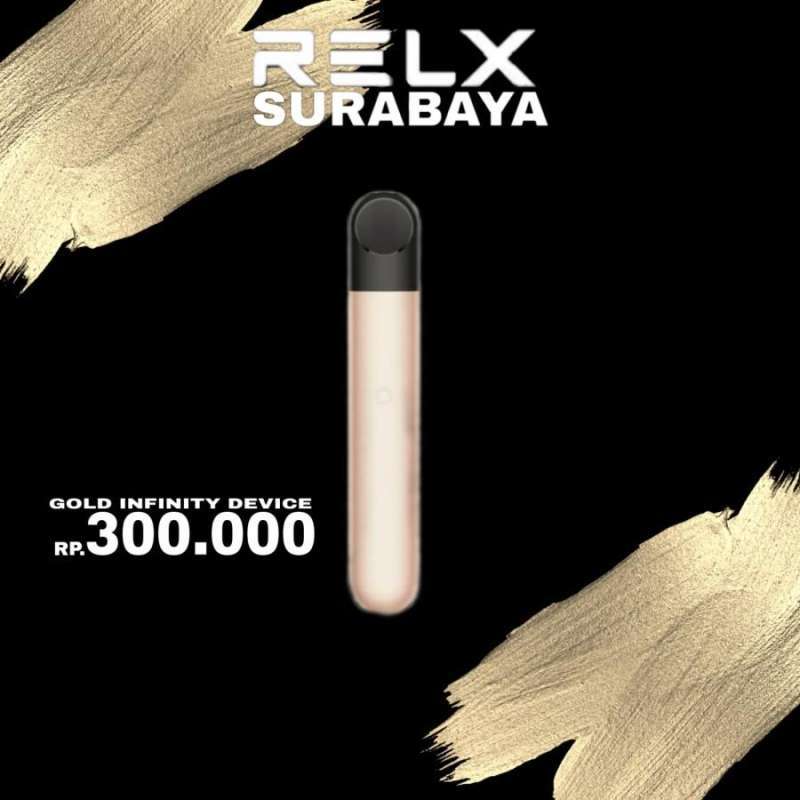 Jual RELX Vape Infinity Device Gold / Single Device Pod di Seller ...