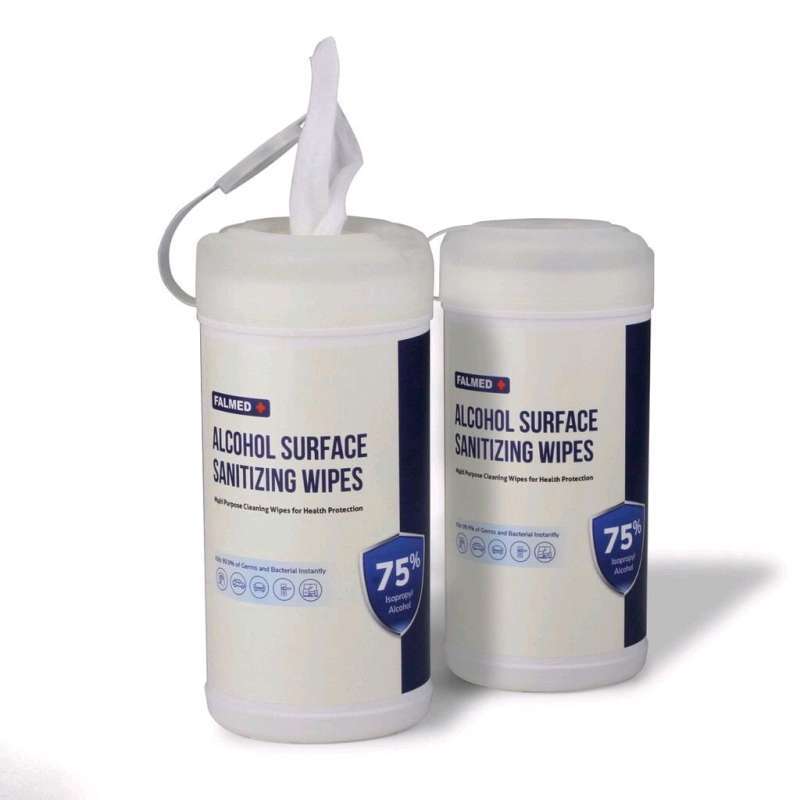 Promo Tissue Falmed Basah Alcohol Surface Sanitizing Alcohol 75% Isi ...