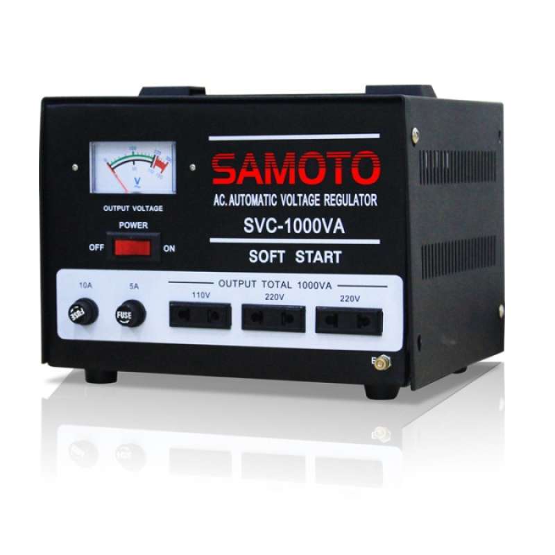Promo Stabilizer 1000n / 1000va Samoto Stavol Listrik Servo Motor Avr ...