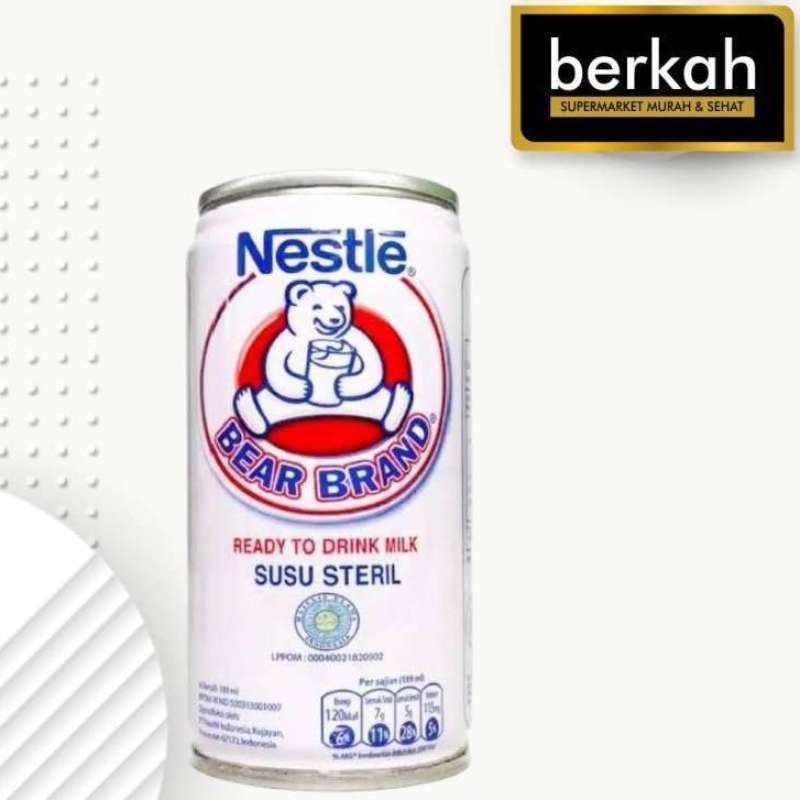 Jual NESTLE BEAR BRAND SUSU BERUANG 189 ML di Seller Berkah Supermarket - Kota Makassar ...