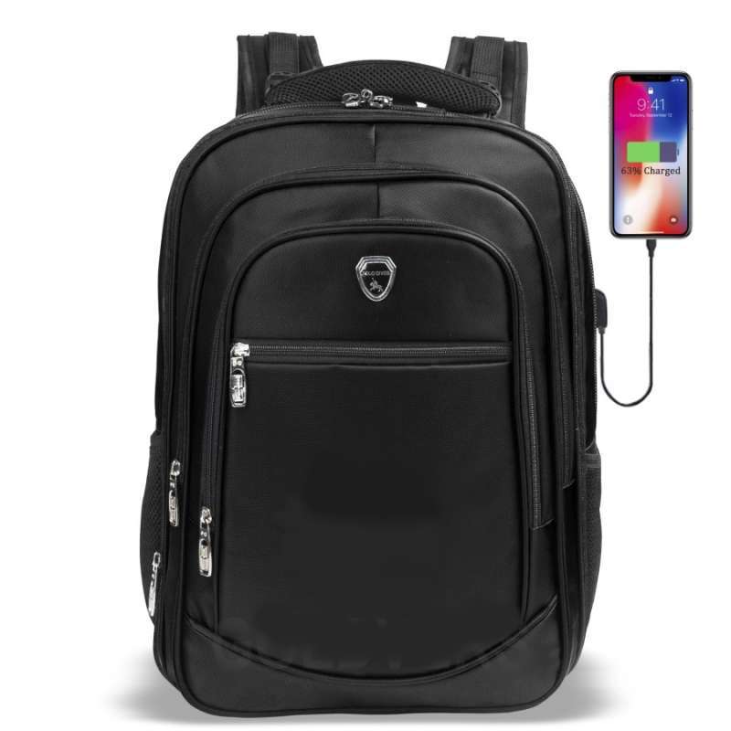 Jual Tas Ransel Laptop Polo Expandable Usb Port - Goldvers Di Seller ...