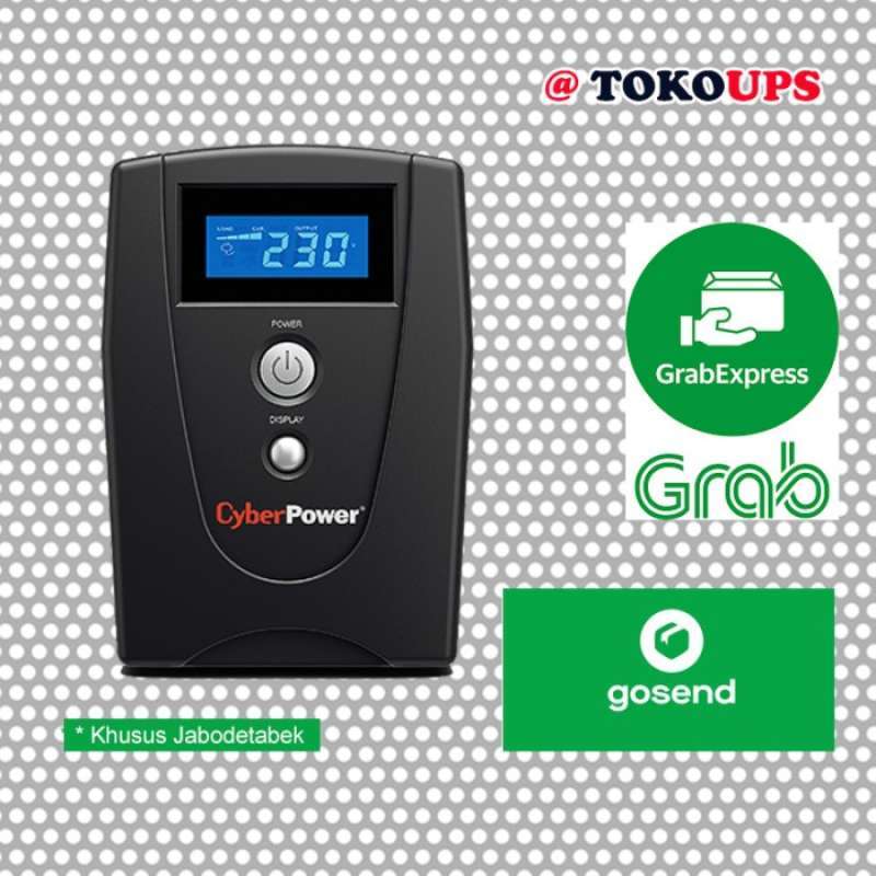 Promo Ups Cyberpower Value 1500Elcd Value 1500 1500Va 900W *Gojek/Grab ...