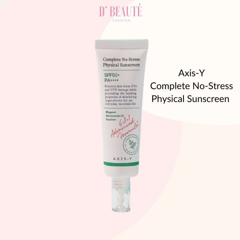 Jual Axis Y Complete No Stress Physical Sunscreen - Fullsize 50ml Di ...