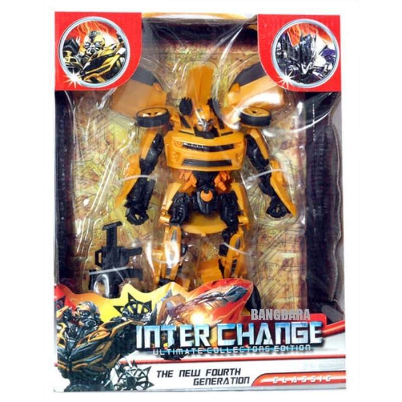 Promo MAINAN HOBI ROBOT INTERCHANGE TRANSFORMER BERUBAH JADI MOBIL ...