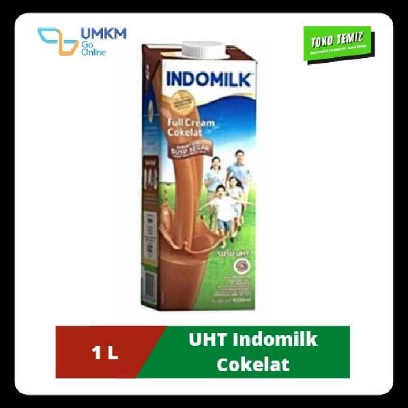 Jual INDOMILK Susu UHT Full Cream Cokelat 1L di Seller Toko Temiz - Penjaringan Sari, Kota ...
