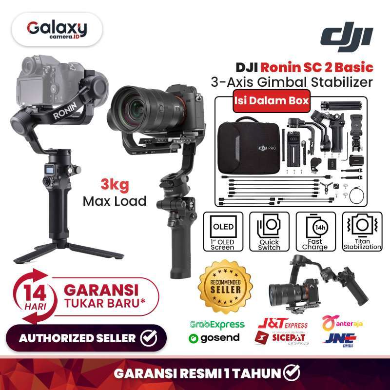 Jual Dji Ronin Sc 2 Pro Combo Gimbal Stabilizer Garansi Resmi | Dji ...
