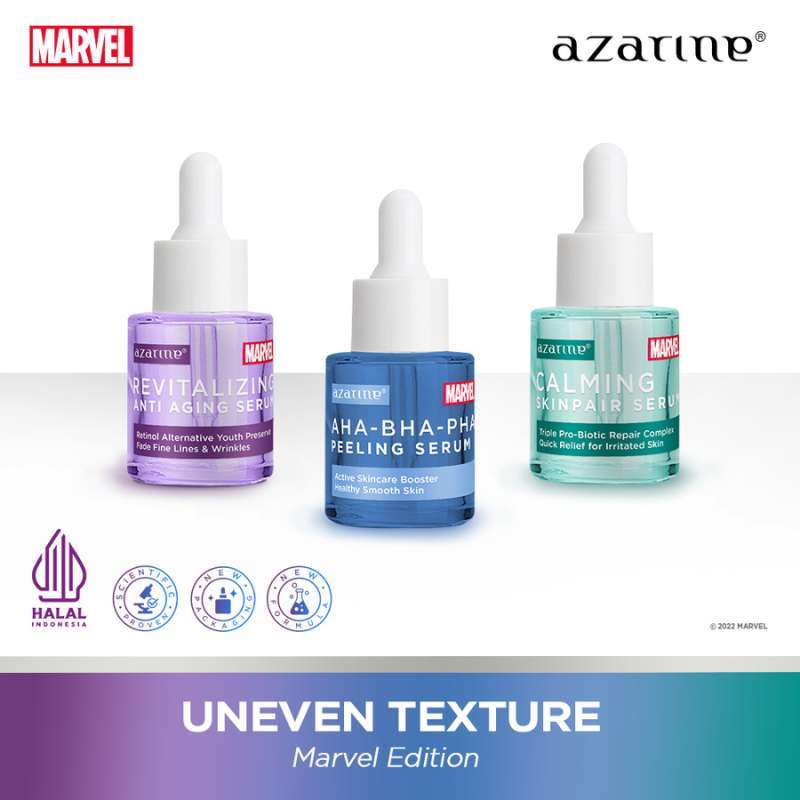 Jual Azarine Uneven Texture Treatment Series (3x20ml) Di Seller Azarine ...