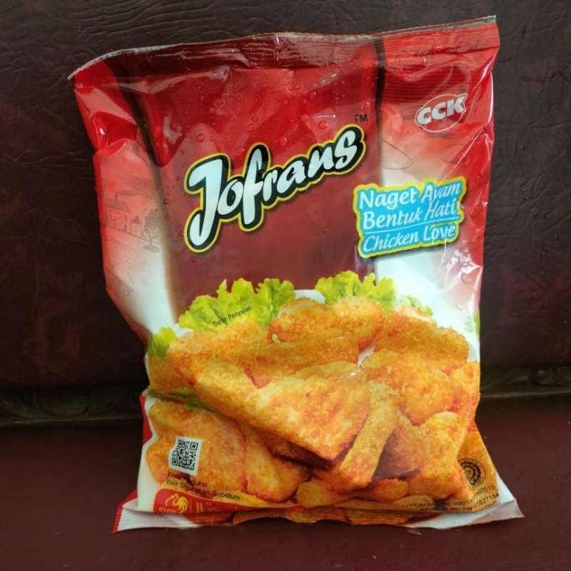 Jual Jofrans Nugget Ayam Love 500gr di Seller Rumah Quaini Frozen ...