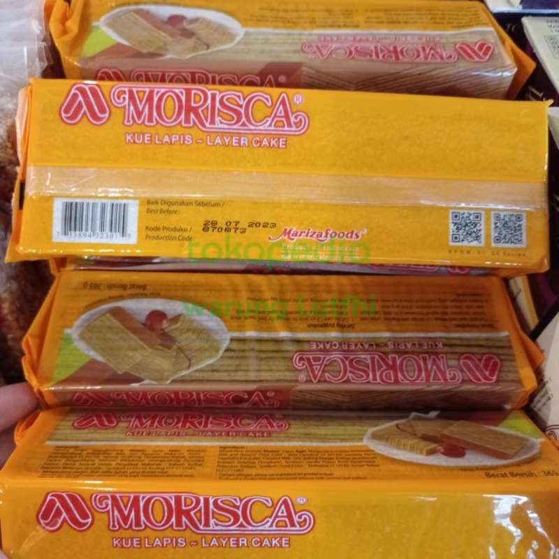 Jual Morisca Lapis Legit Srikaya 365gr Di Seller Warung Sakha ...