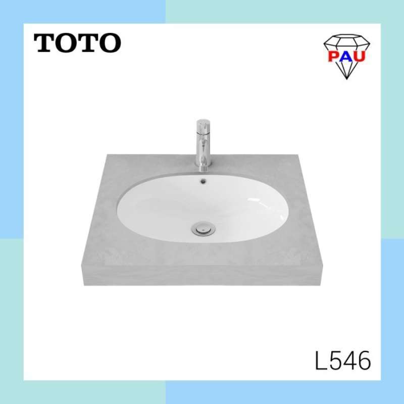 Jual Wastafel Tanam Toto L546 - Body Only - Body Only Di Seller Permata ...